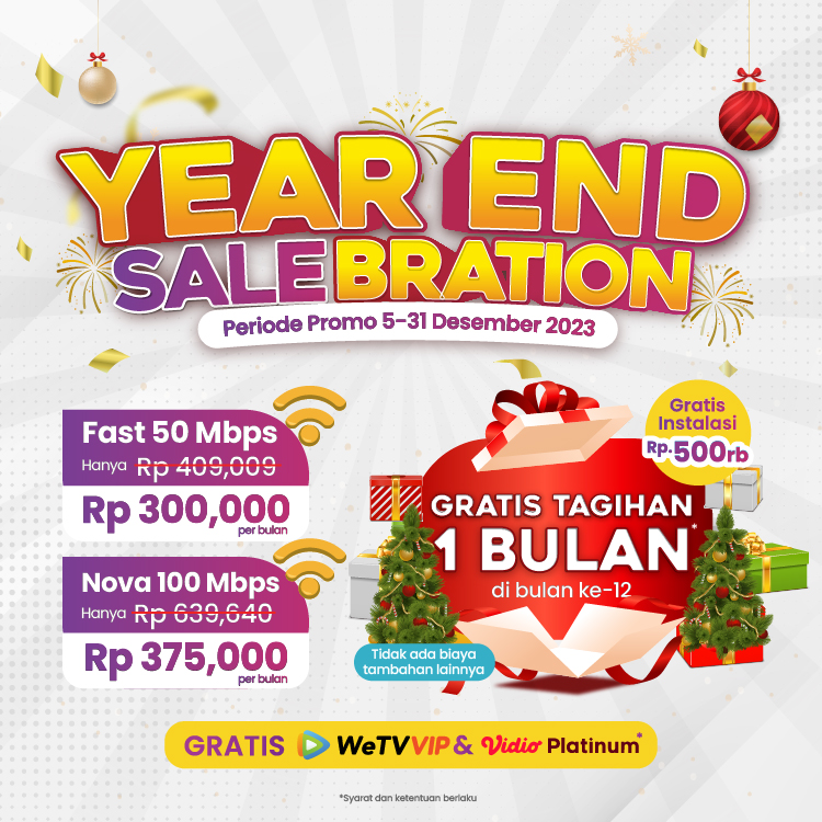 Promo Pasang Baru MyRepublic - Diskon hingga 40%