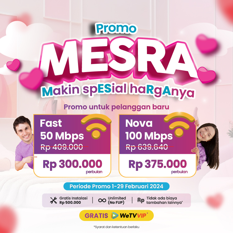Paket Internet Rumah - Pasang WiFi MyRepublic